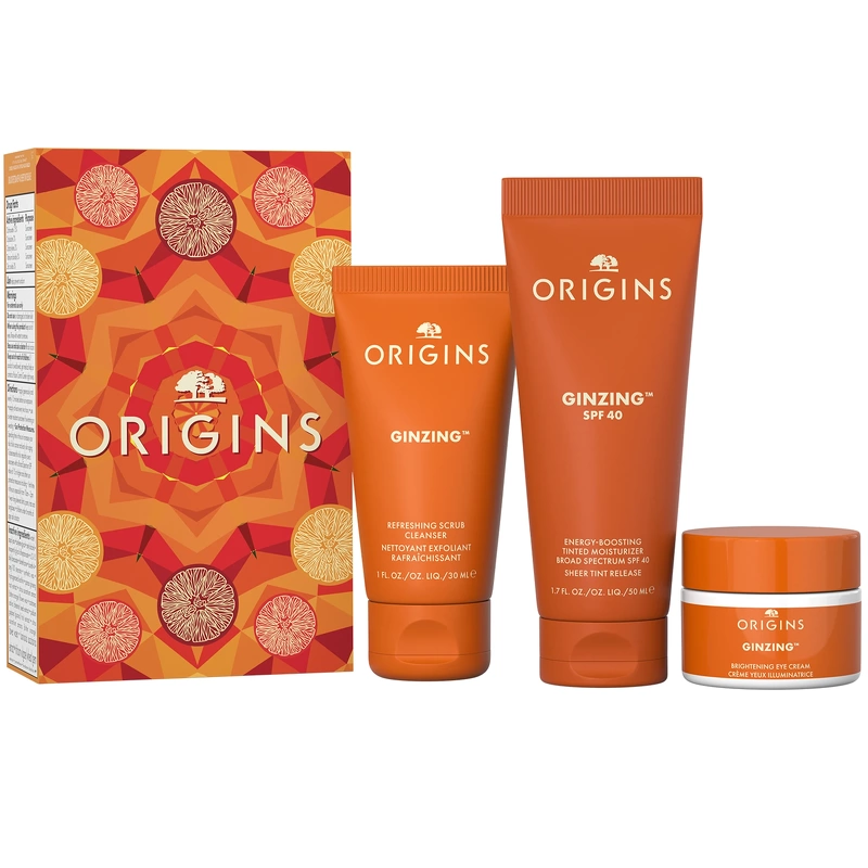 Origins GinZing Protect & Glow Gift Set (Limited Edition) • Voksguide.dk